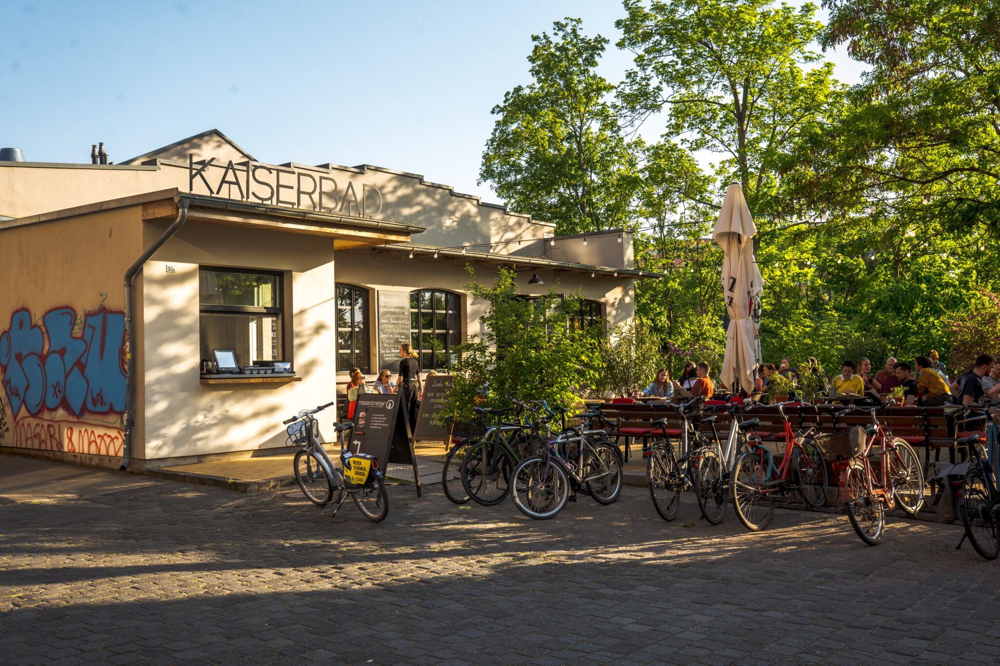 Kaiserbad Leipzig - Gastronomie mit modernem Ambiente am Westwerk
